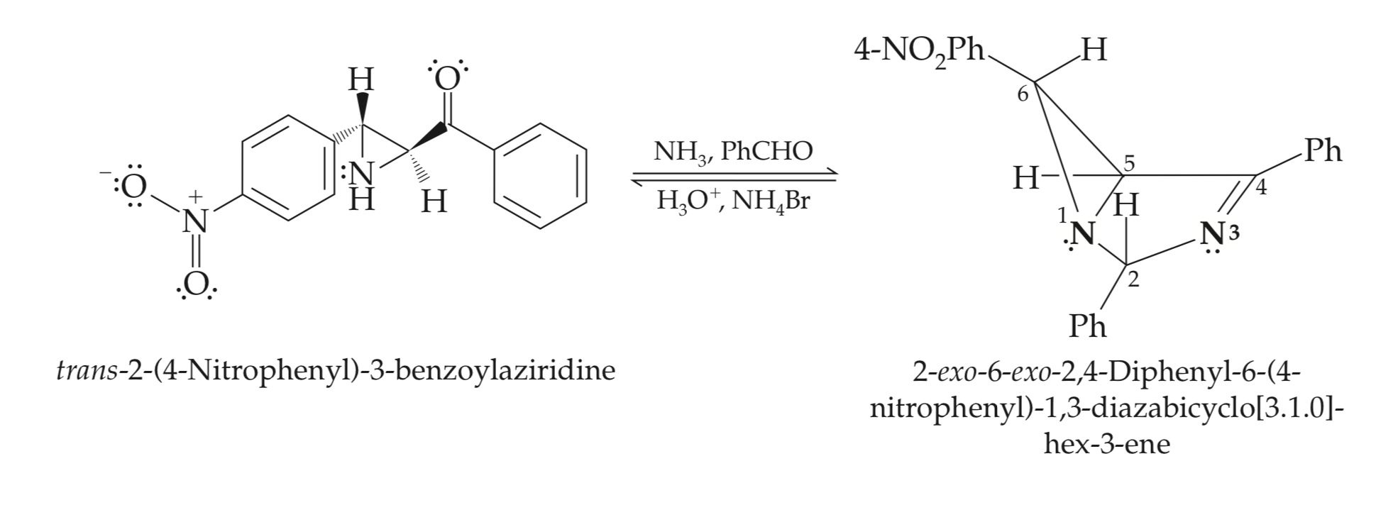Solved 4-NO,Ph H H O golongan : N -Ph. IŻ- ES H NH3, PhCHO | Chegg.com