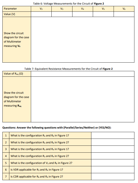 Solved Build the following circuit and fill the tables shown | Chegg.com