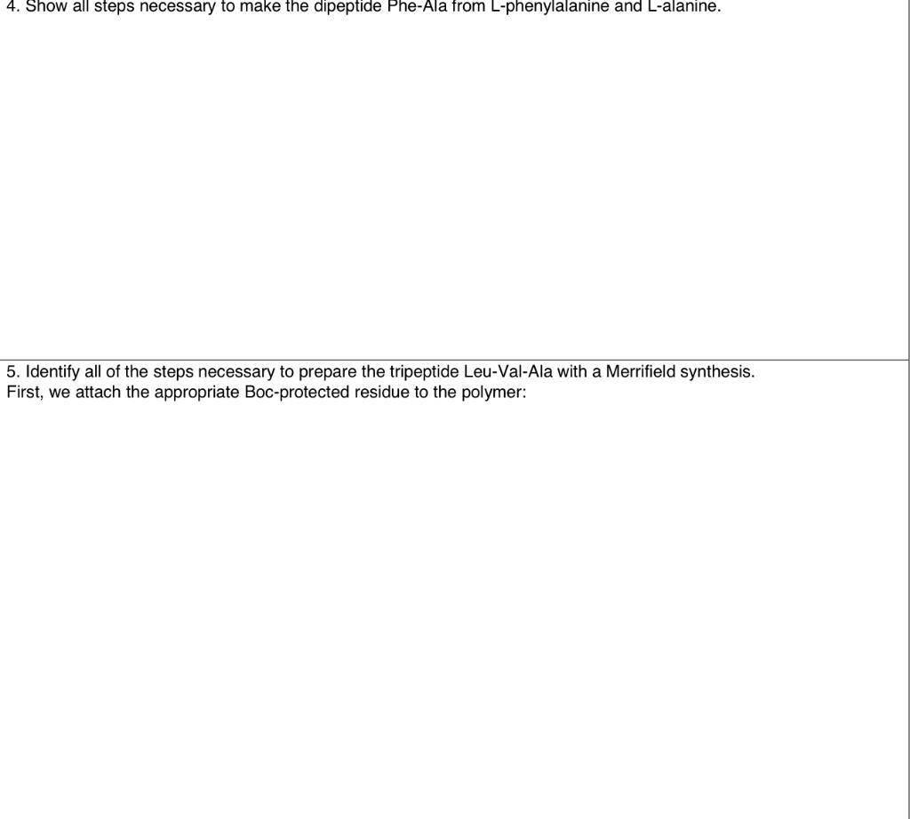 Solved 5. Identify all of the steps necessary to prepare the | Chegg.com