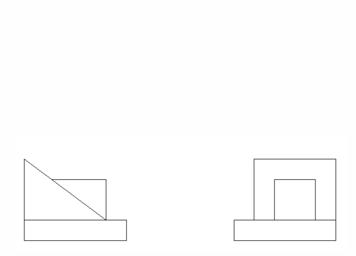 Solved Draw the missing top view. | Chegg.com