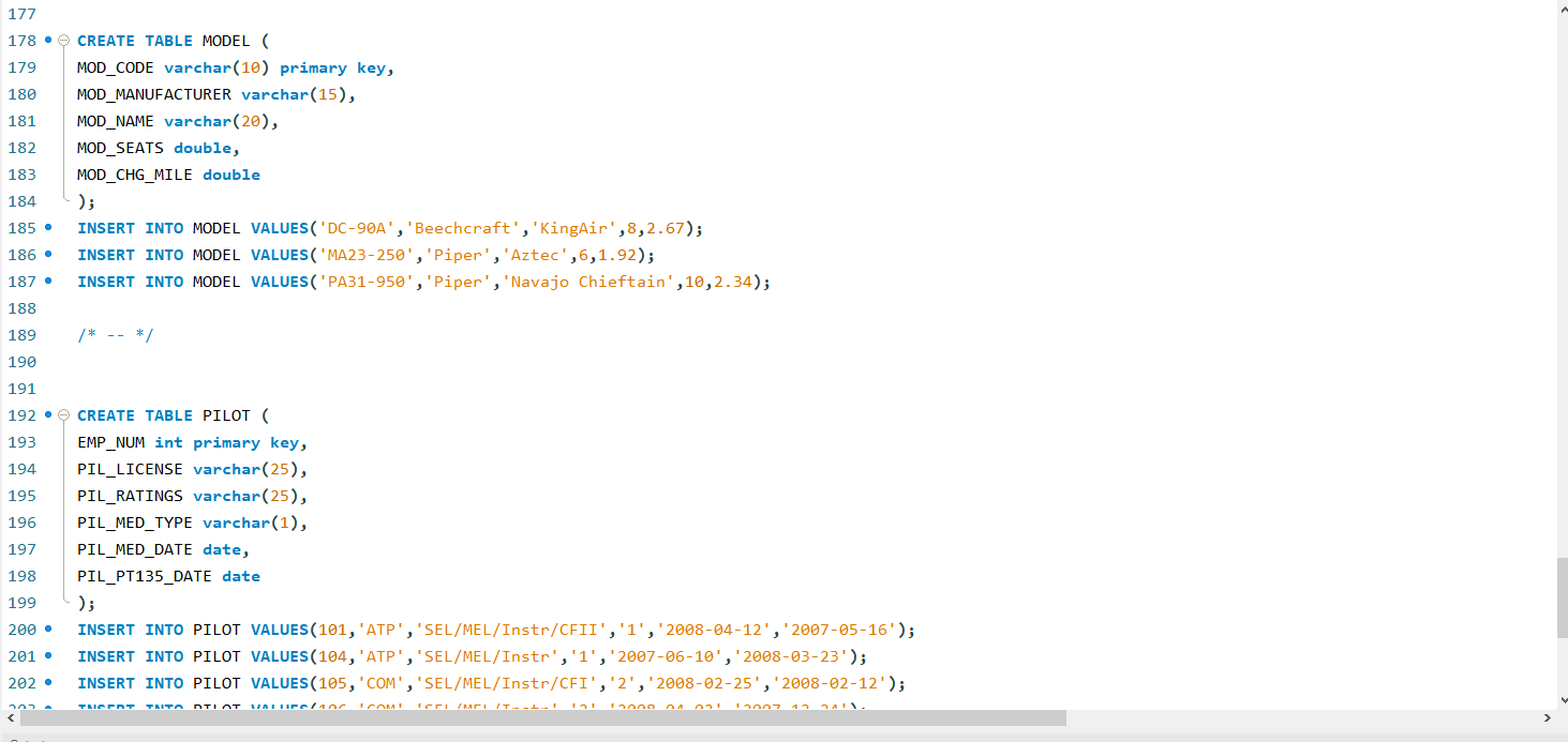 Database name: Ch08_AviaCo Table name: CHARTER CHAR | Chegg.com