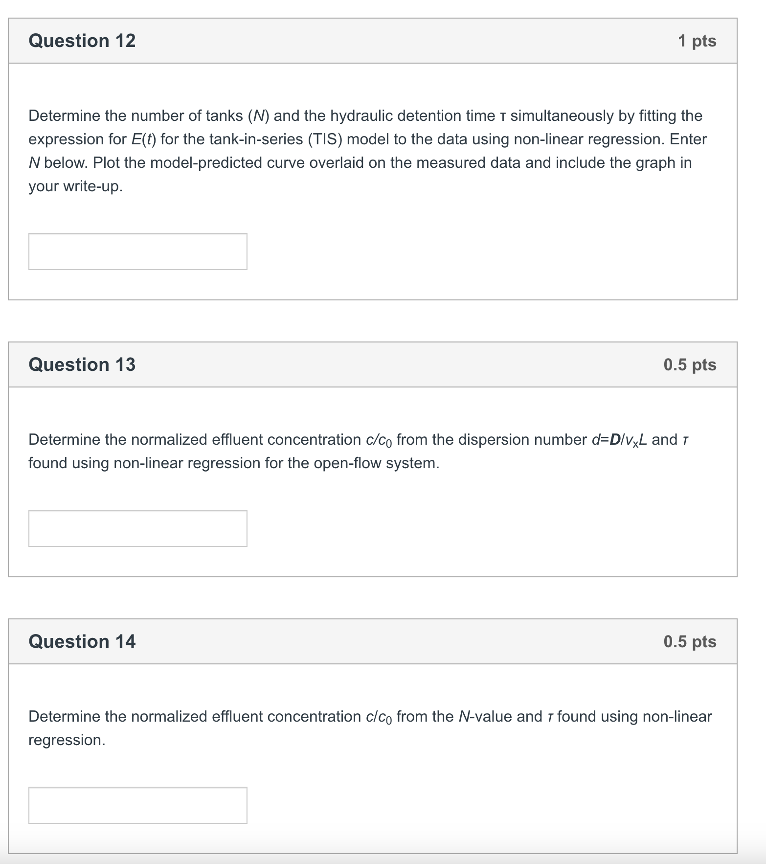 Solved Using the numbers from question 1 answer the rest of | Chegg.com