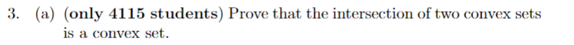 Solved 3. (a) (only 4115 students) Prove that the | Chegg.com