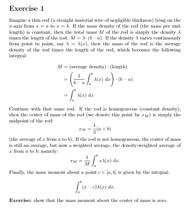 Solved Imagine a thin rod (a straight material wire of | Chegg.com