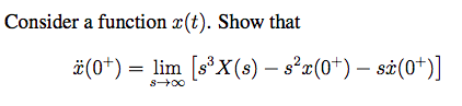 Solved Consider a function x(t). Show that | Chegg.com