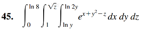Solved The answer is ((3ln2)/2)+(e/16)-1 but I can't get it, | Chegg.com