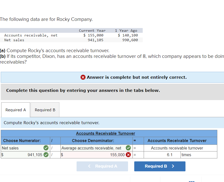 Solved The following data are for Rocky Company. (a) Compute | Chegg.com