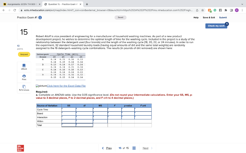[Solved]: Robert Altoff is vice president of engineering f