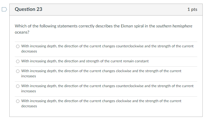 Solved Which of the following statements correctly describes | Chegg.com