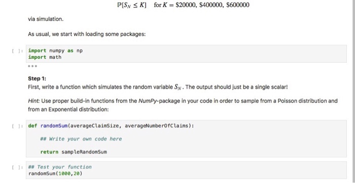 Solved Python Homework 2 A stochastic model for a car | Chegg.com