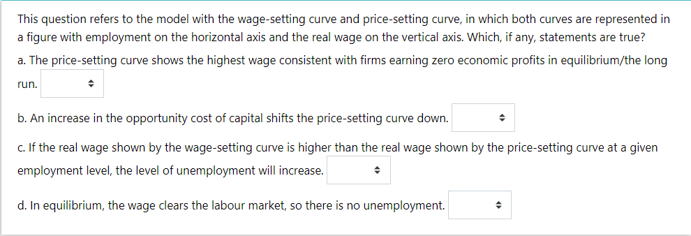 Solved This question refers to the model with the | Chegg.com