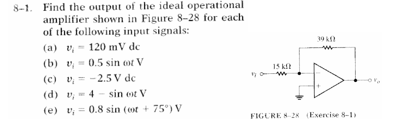 [Solved]: -1. Find the output of the ideal operational amp