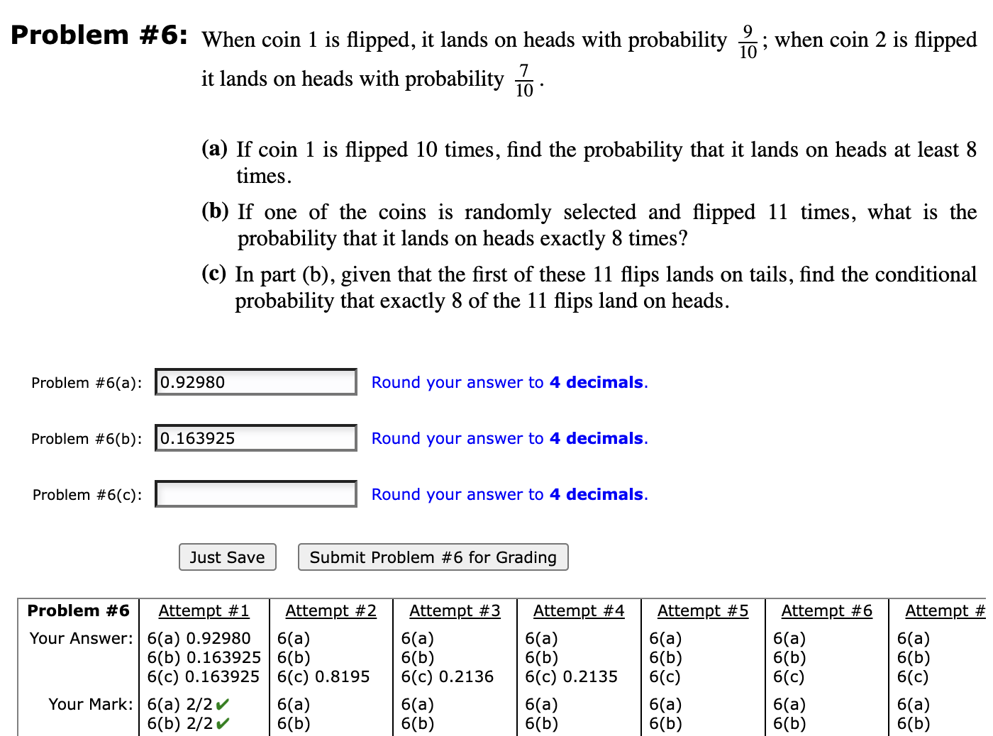 Solved Just part (c) please, I got the correct answer for | Chegg.com