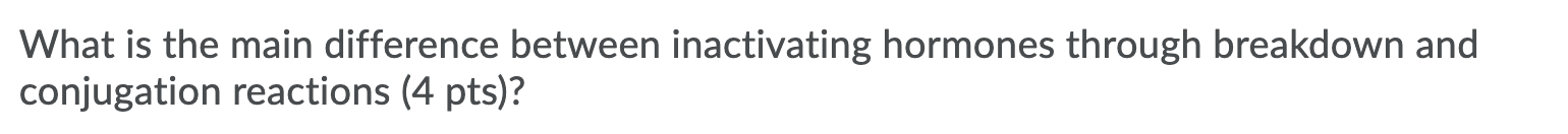 Solved What is the main difference between inactivating | Chegg.com