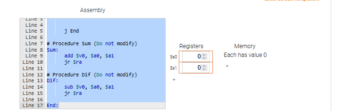 Solved Instructor note:Hint:Use "add", "jal" instructions in | Chegg.com