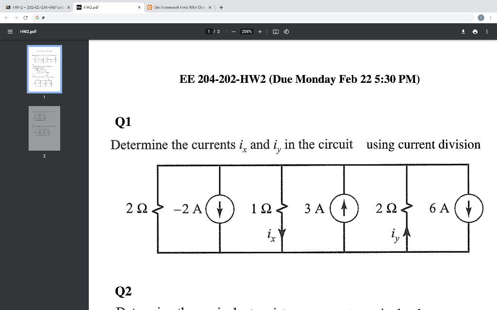 Solved I HW-2-202-CC-204-041Fun X HW2.pal C Gel Homework | Chegg.com