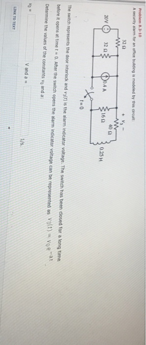 Solved Problem 8.3-10 A security alarm for an office | Chegg.com