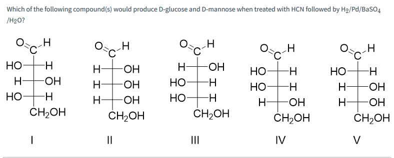Solved When D-ribose is treated with nitric acid, it forms: | Chegg.com