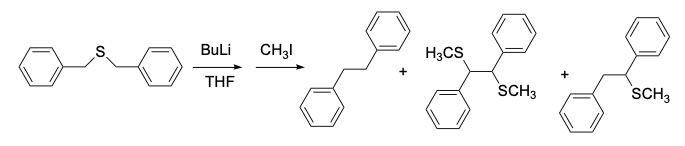 Solved S Buli CH31 H3CS THF SCH3 SCHZ | Chegg.com