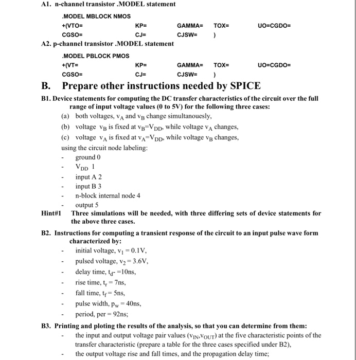 Pad 11:15 AM 71% Given is a 2-input CMOS NAND gate | Chegg.com