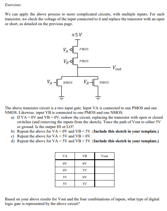 Solved Exercises: We can apply the above process to more | Chegg.com