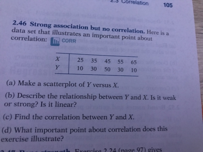 Solved 98 Chapter 2 Looking at Data-Relationships can have | Chegg.com