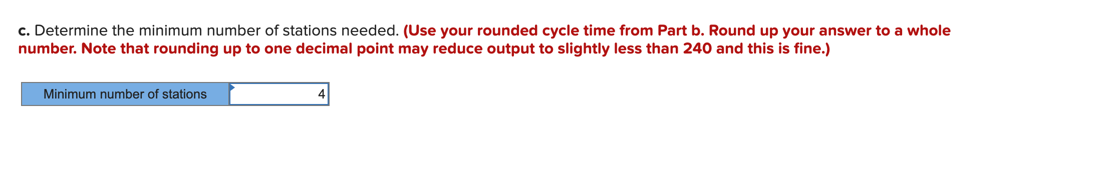 Solved Compute the percent efficiency and percent idle time | Chegg.com
