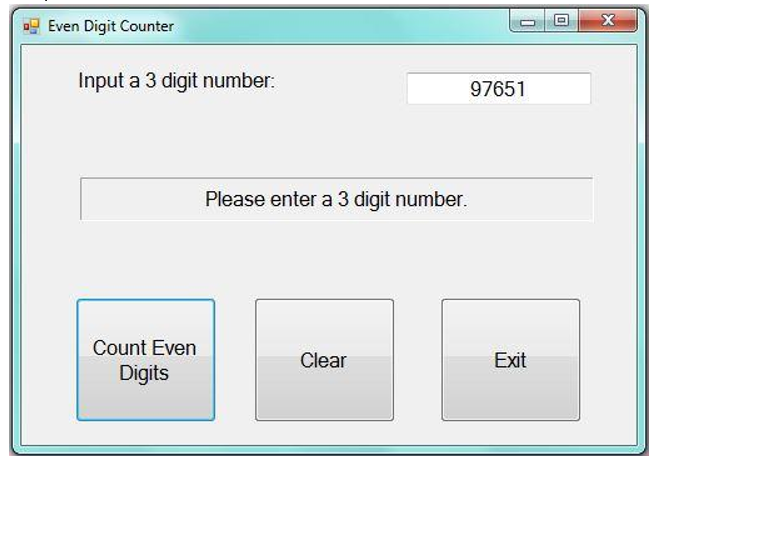 Solved How the program will operate: When the user types in | Chegg.com