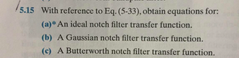 Solved 5.15 With reference to Eq. (5-33), obtain equations | Chegg.com