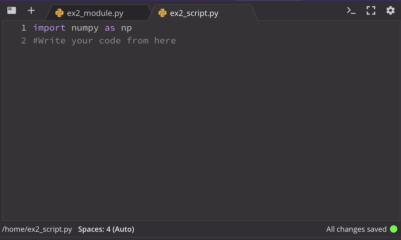 Solved Topic: Modules and NumPy Operations You have the | Chegg.com