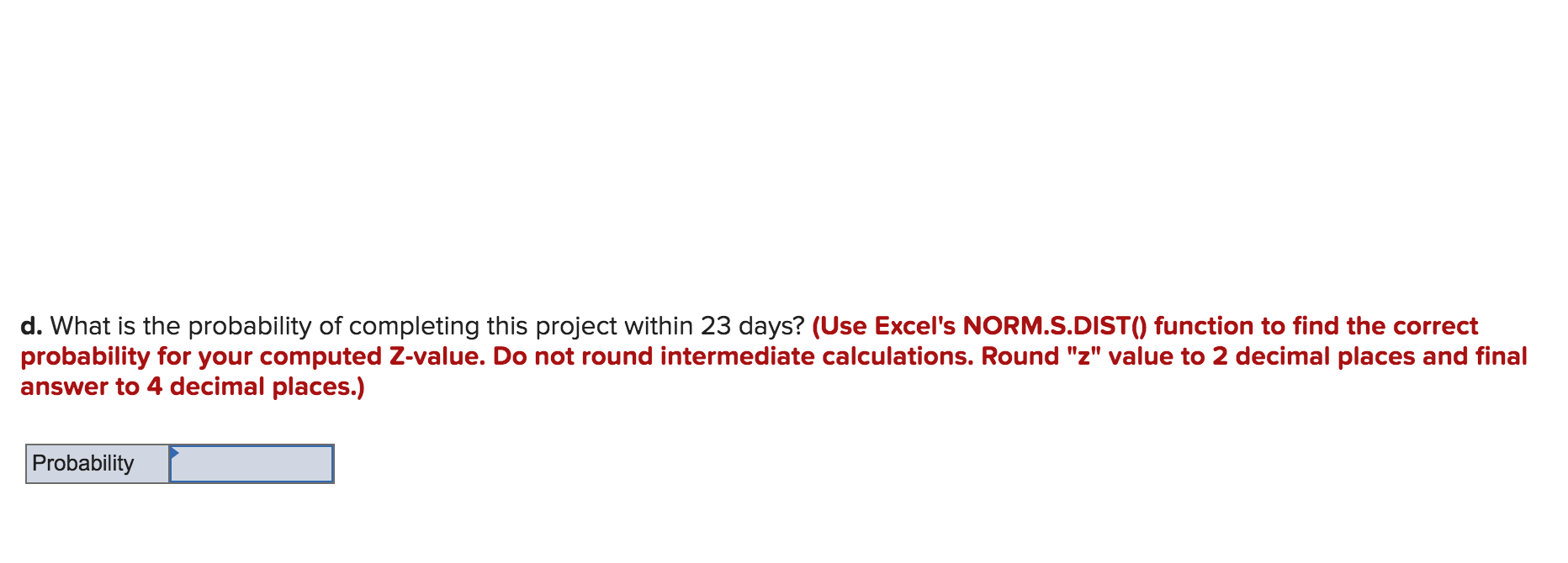Solved Check my work Problem 5-10 (Algo) The following | Chegg.com