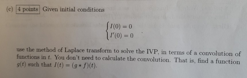 Solved 4. 14 points RLC Circuit with Square Wave forcing | Chegg.com