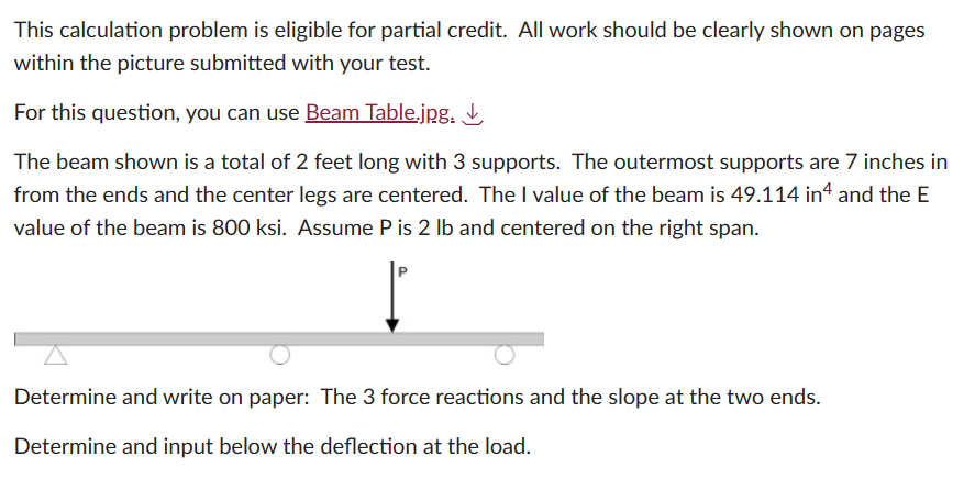 Solved This calculation problem is eligible for partial | Chegg.com
