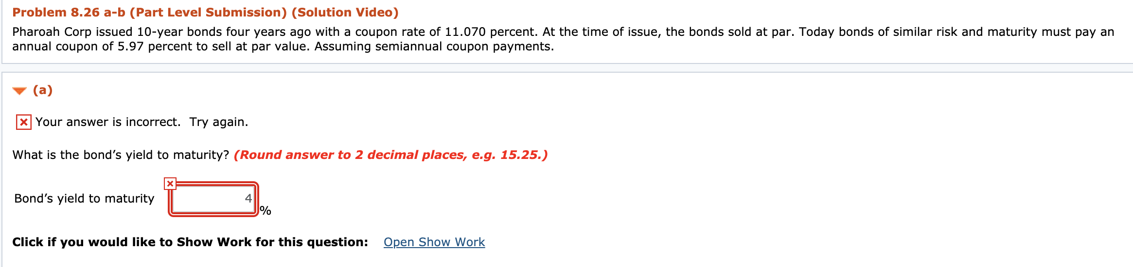 Solved Problem 8.26 a-b (Part Level Submission) (Solution | Chegg.com