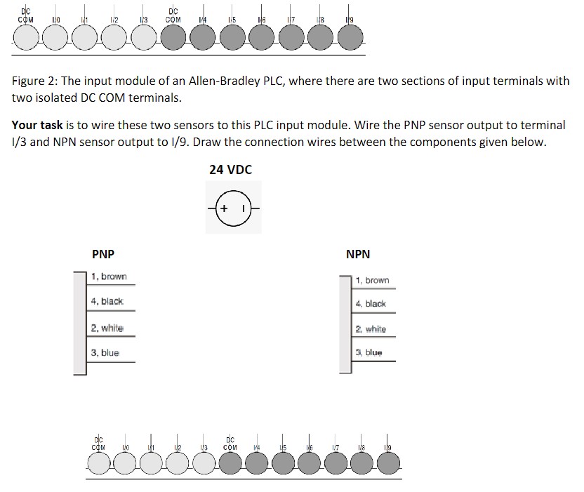 Solved Problem 1 (8 pts). There are two proximity sensors. | Chegg.com