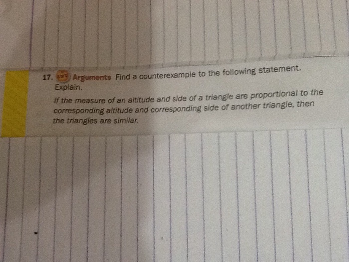 Solved 17. Arguments Find a counterexample to the following | Chegg.com