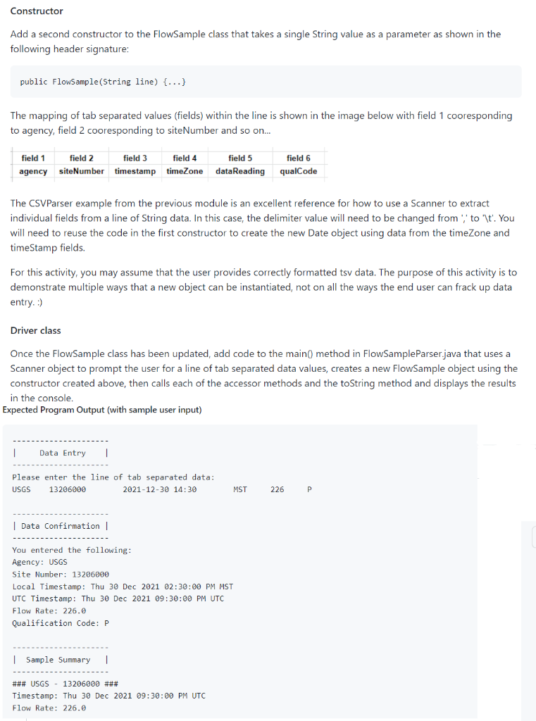 Solved In java please. what I have so far: public class | Chegg.com