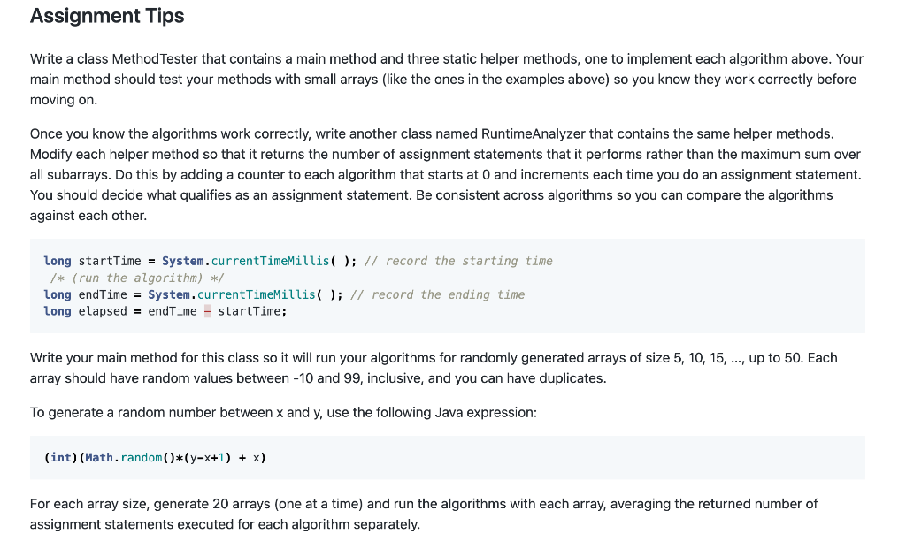 Solved Let A be an array of integers (positive or negative). | Chegg.com