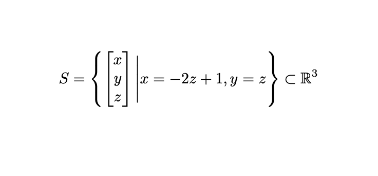 Solved Verify the three defining conditions for a subspace | Chegg.com