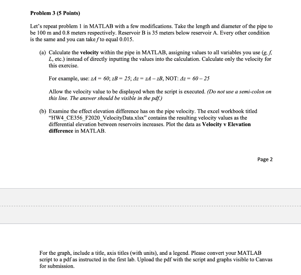 Solved This is a two part problem and must complete both | Chegg.com
