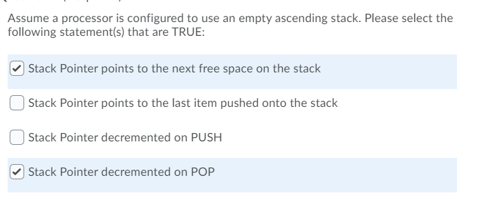 Solved Assume a processor is configured to use an empty | Chegg.com