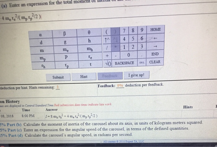 Solved lass Management I Help Angular Momentum Begin Date: | Chegg.com