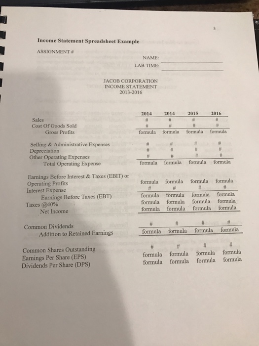 Solved Income Statement Exercise: Prepare both consolidated | Chegg.com