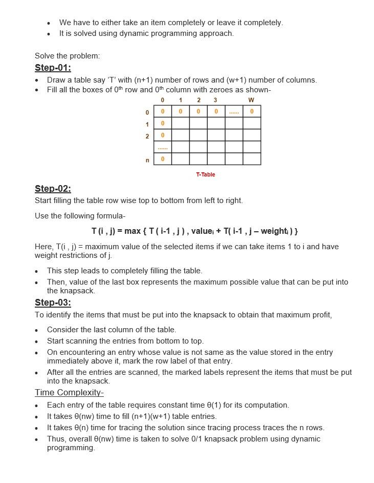 Solved Homework: Chapter 16 Dynamic Programming - Dynamic | Chegg.com