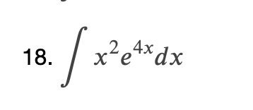 Solved Find the integral by using the simplest method. Not | Chegg.com