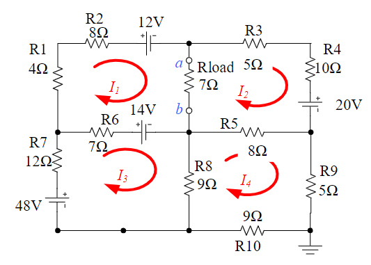 Solved a) Solve using Mesh Analysis (attach all | Chegg.com