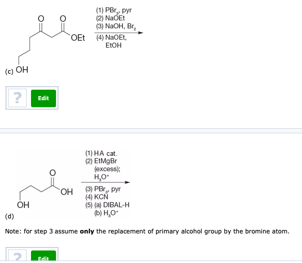 Solved For each of the following, identify the product that | Chegg.com