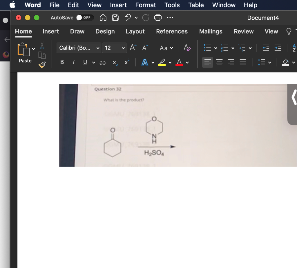 Solved Word File Edit View Insert Format Tools Table Window | Chegg.com