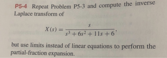 Solved the inverse P5-4 Repeat Problem P5-3 and compute | Chegg.com