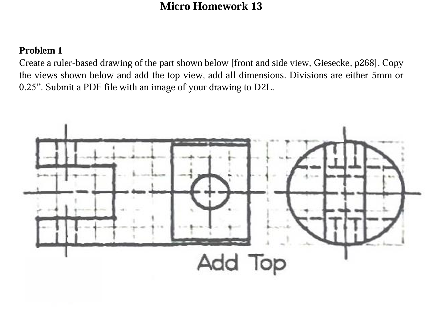 Micro Homework 13Problem 1Create a ruler-based | Chegg.com